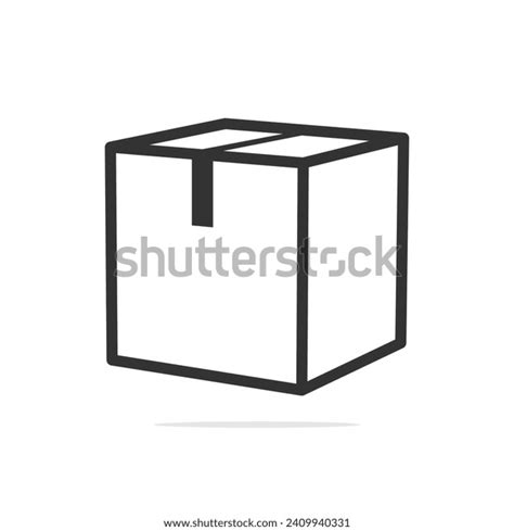 Cardboard Boxes Top View Vector Illustration Stock Vector Royalty Free