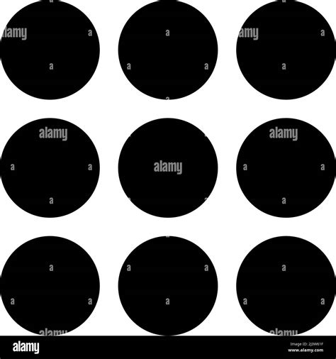 Metaball Connected Dots Circles Pattern Texture Element Stock Vector Illustration Clip Art