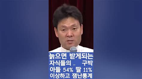 늙어서 받게되는 구박 잼난 얘기지만 왠지슬픈 Youtube