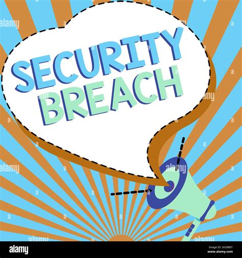 Conceptual Display Security Breach Conceptual Photo Incident That Results In Unauthorized