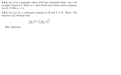 solved let s be a nonempty subset of r that is bounded