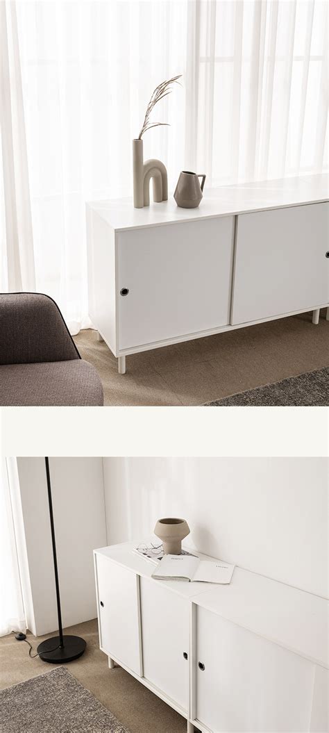 삼익가구 아르떼 800 미닫이 슬라이딩 수납장 높은 거실장 한샘몰