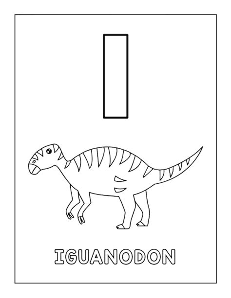 Premium Vector Dinosaur Alphabet Abc Coloring Pages Illustration