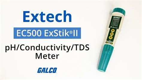 Waterproof Exstik Ph Conductivity Meter Kit At Best Price In Chennai