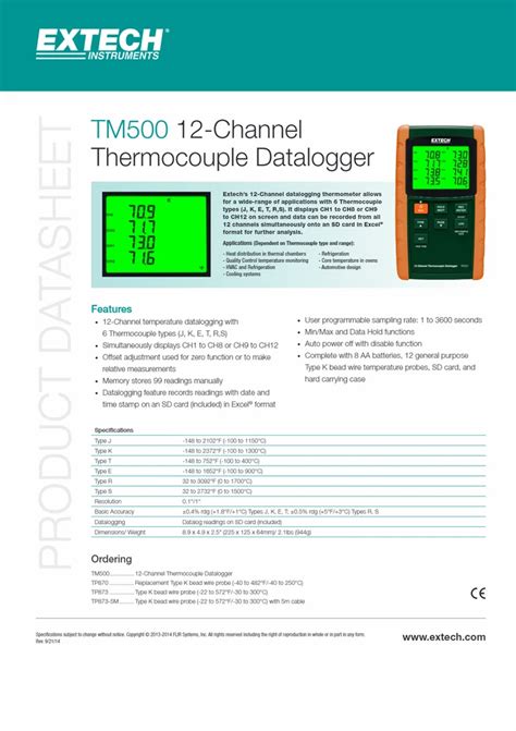 Extech Channel Datalogging Thermometer At Piece In Dombivli ID