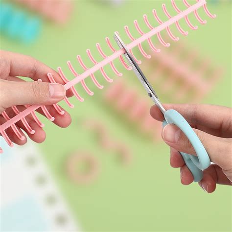 Mlins 30pcs Comb Binding Spines Plastic Binding Combs 30 Ring Binder