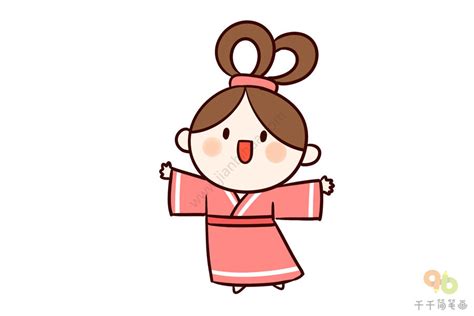 嫦娥简笔画 Q版嫦娥图片 伤感说说吧