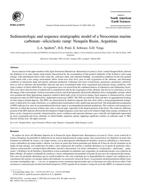 pdf sedimentologic and sequence stratigraphic model of a neocomian