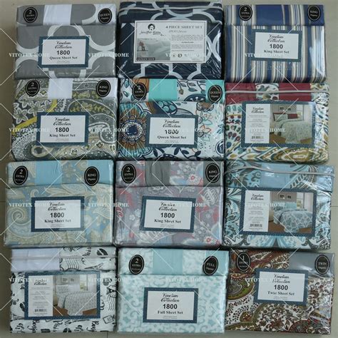 Shop Our Factory Bed Sheet 6pc Set With Modern Prints