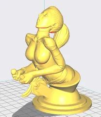 Sexy Naked Woman bust by Onur Yıldırım Download free STL model Printables