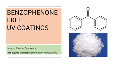 Benzophenone Photo Initiator Pdf