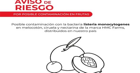 La Cofepris Alerta Por Contaminación En Frutas De Hmc Farms De Eu
