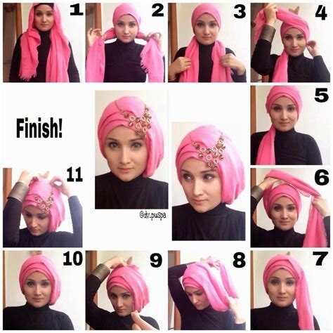 Modern Hijab Styles Step by Step Tutorials 2020 | Tutorial hijab modern ...