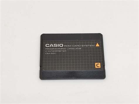 Casio Rom Card Om 52c C Interpreter Para Ai 1000 876 Casio 880
