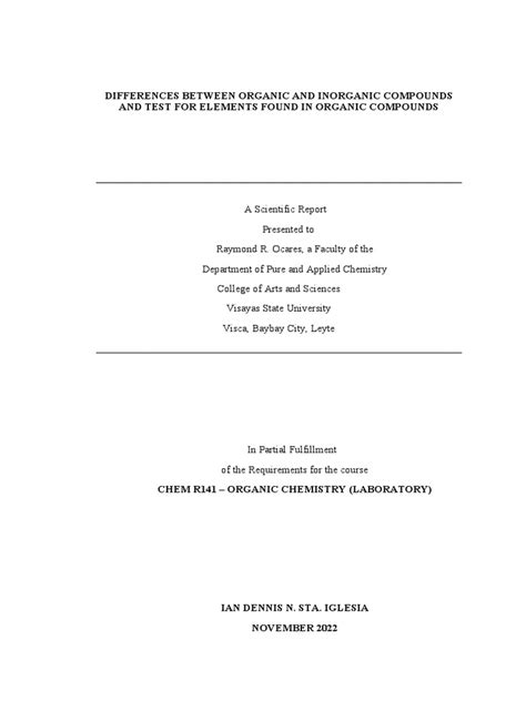 Experiment Title Pdf