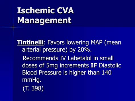 Ppt Management Of Hypertension And Hypotension In The Emergency