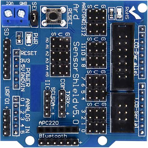 Sensor Shield V5 Expansion Board For Arduino At Kelsey Sapp Blog