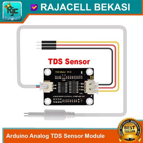 Jual DFRobot SEN Gravity Analog TDS Sensor Module Arduino ESP Shopee Indonesia