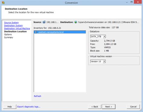 How To Hyper V To Esxi Vsphere Vm Conversion