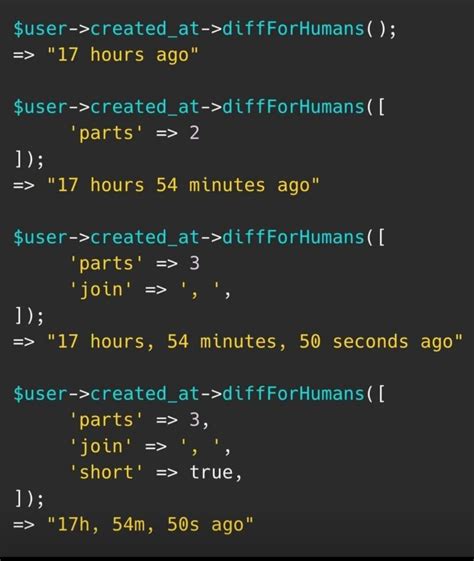 Laravel Tips And Tricks For Time Differences Muhammad Ali Posted On The
