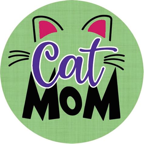 Magnet Cat Mom Custom Decor