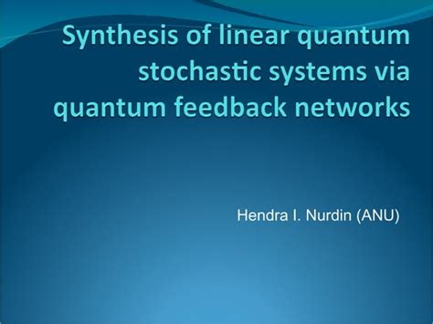 Synthesis Of Linear Quantum Stochastic Systems Via Quantum Feedback