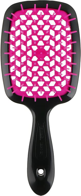 Купить Janeke скелетная расческа Superbrush черная, розовая в кредит в ...