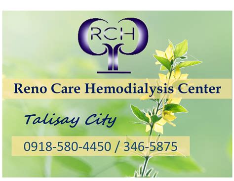 Reno Care Hemodialysis Center Of Cebu Inc