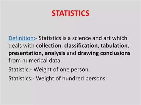 Introduction To Biostatistics PPTX Science