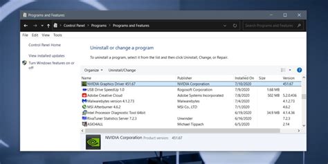 How To Uninstall GeForce Experience On Windows