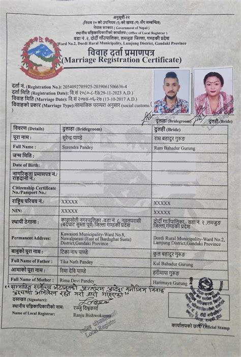 लमजुङको दोर्दी गाँउपालिकामा नेपालमै पहिलो समलिंगी विवाह दर्ता