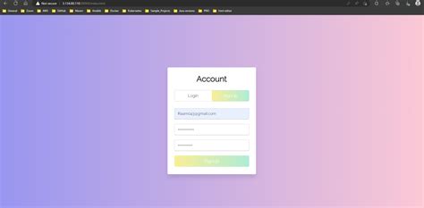 Github Raam Sign Up Sign In