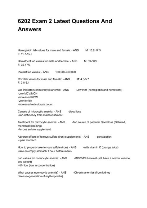 6202 Exam 2 Latest Questions And Answers Nurs 6202 Stuvia Us