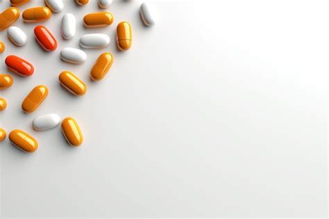 Premium AI Image | Images of medicines and supplements