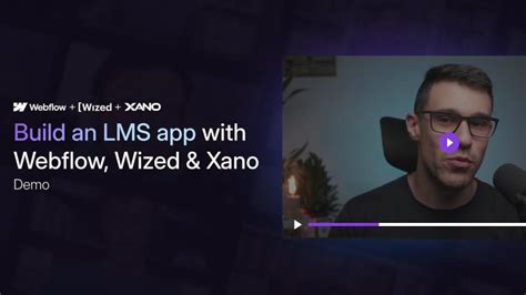 Mychal Martinez On Linkedin Build An Lms App With Webflow Wized
