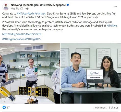 ntu congrats to zero error systems zes and tau express on