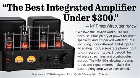 Best Integrated Amplifier Under 300 Rdaytonaudio