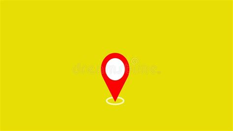 Gps Location Pointer Animation Green Screen Gps Map Navigator Mark