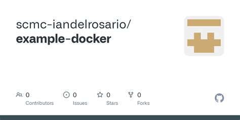 GitHub Ian Delrosario Example Docker