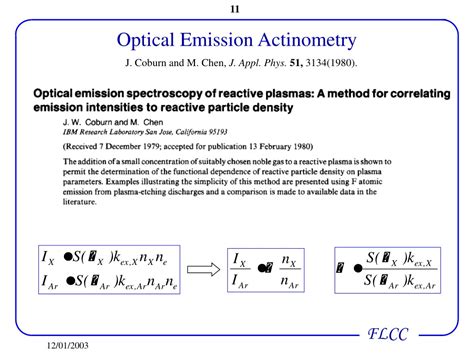 Ppt Plasma Diagnostics Powerpoint Presentation Free Download Id
