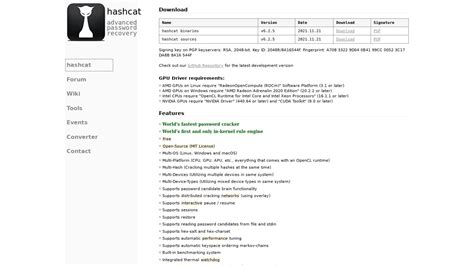 hashcat advanced password recovery