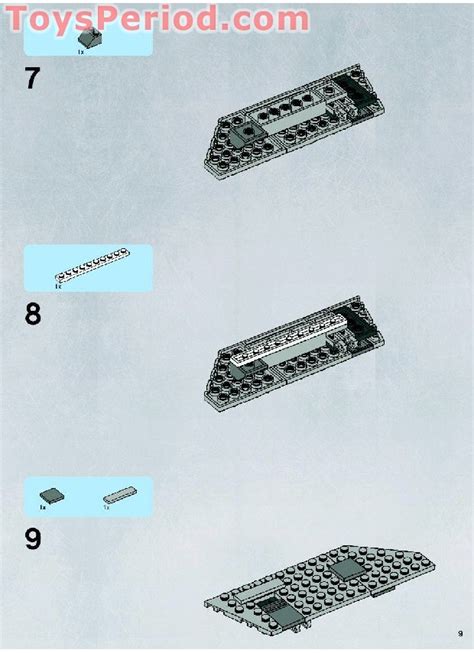 Lego 7675 At Te Walker Instructions And Parts List