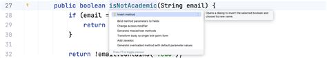 Context Actions JetBrains Guide