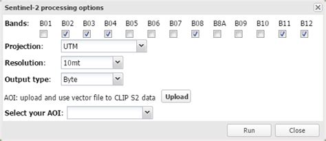 sentinel 2 processing options download scientific diagram