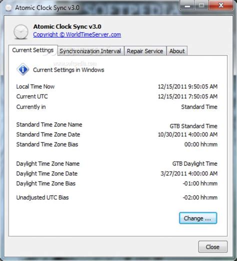 Atomic Clock Sync Download Softpedia