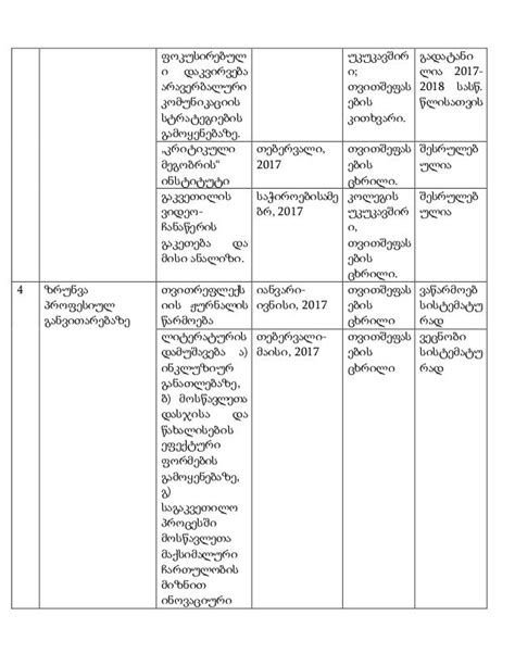 სამოქმედო გეგმა