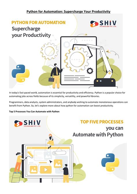 Ppt Python For Automation Streamline Your Workflow Powerpoint Presentation Id13018540