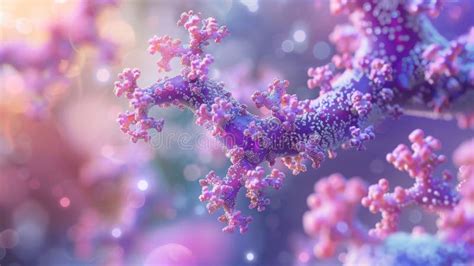 Detailed Image Of A Transcription Factor Protein Undergoing