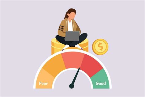 Business Performance Analysis Benchmark Metrics Audit Concept Colored Flat Vector Illustration