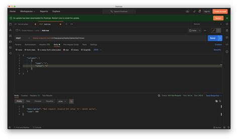 inserting row with data not matching schema returns 500 · issue 718